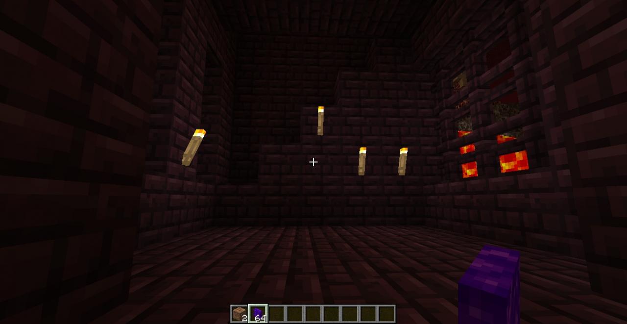 Superflat Nether Fortress Minecraft Map