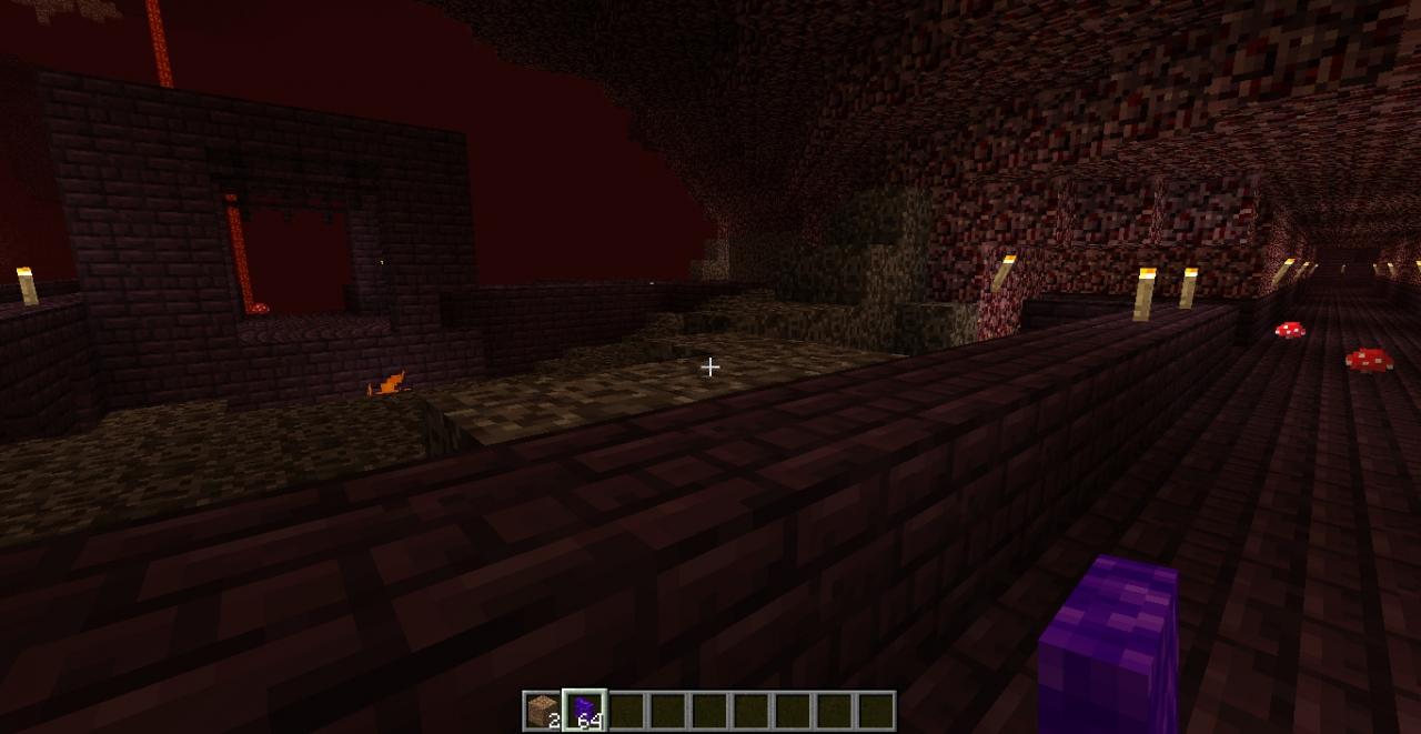 Superflat Nether Fortress Minecraft Map