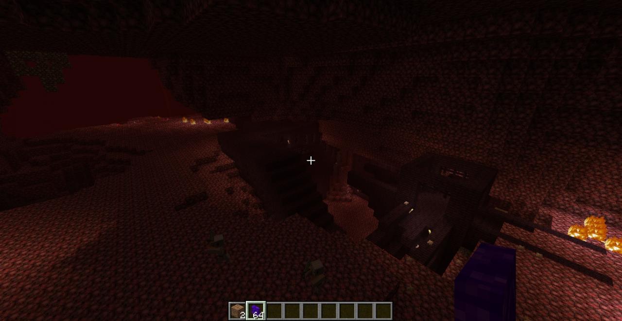 Superflat Nether Fortress Minecraft Map