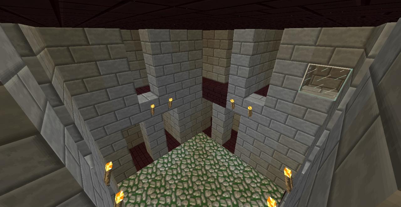 Double Story PvP Maze Minecraft Map
