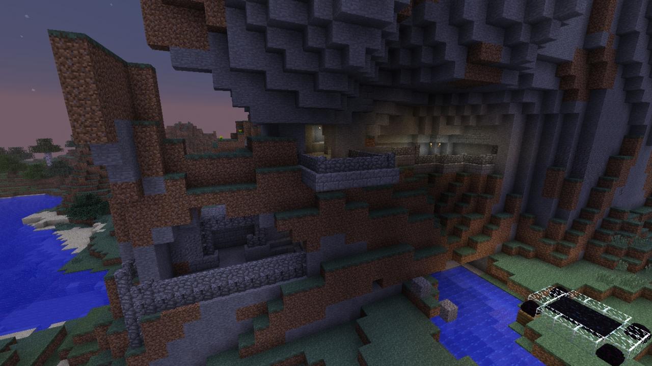 My random world (Castle part) Minecraft Map