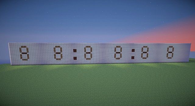 Timer Minecraft Map