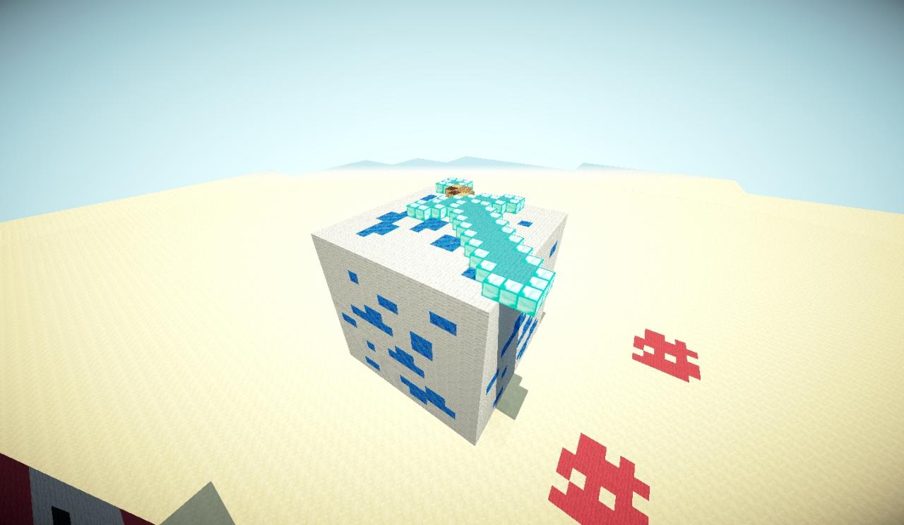 Minecraft blocks in 16x16 Buildings [V0.1] Minecraft Map