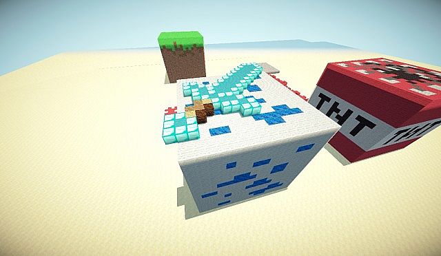 Minecraft blocks in 16x16 Buildings [V0.1] Minecraft Map