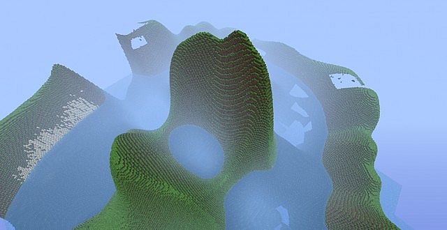 Snake-Top Mountain Minecraft Map