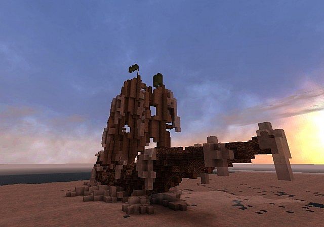 Frozen ship Minecraft Map