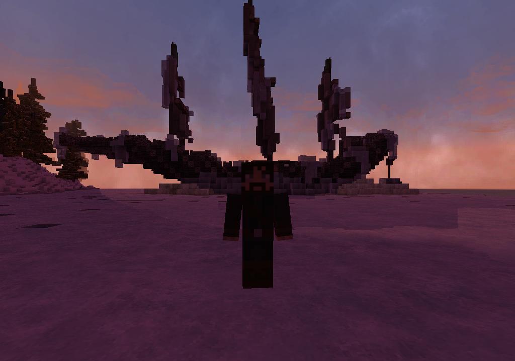 Frozen ship Minecraft Map