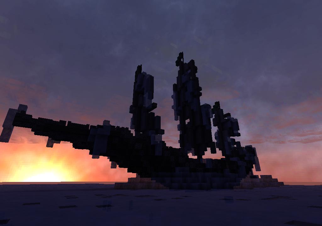 Frozen ship Minecraft Map