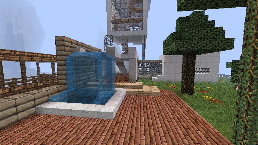 Modern Luxury House Minecraft Map