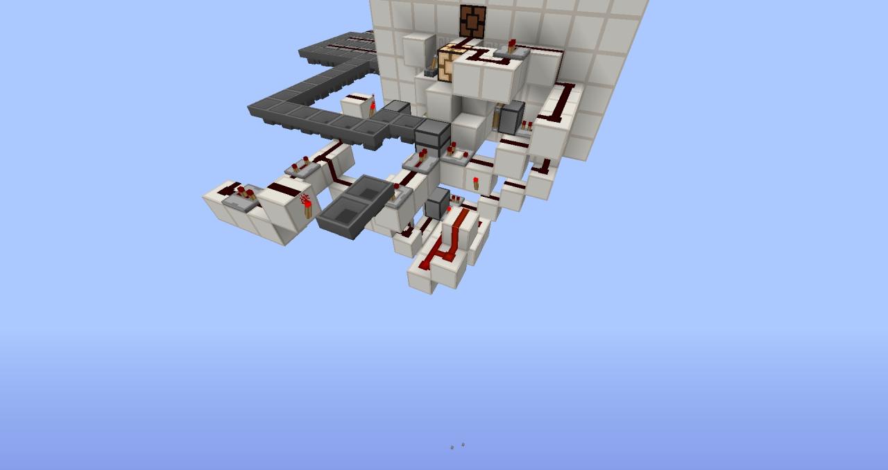 fully automatic redstone armour stand Minecraft Map