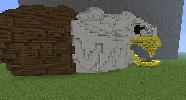 Patriotic Eagle [AWESOME] Minecraft Project