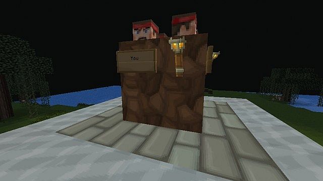 Dirt Tower Minecraft Map