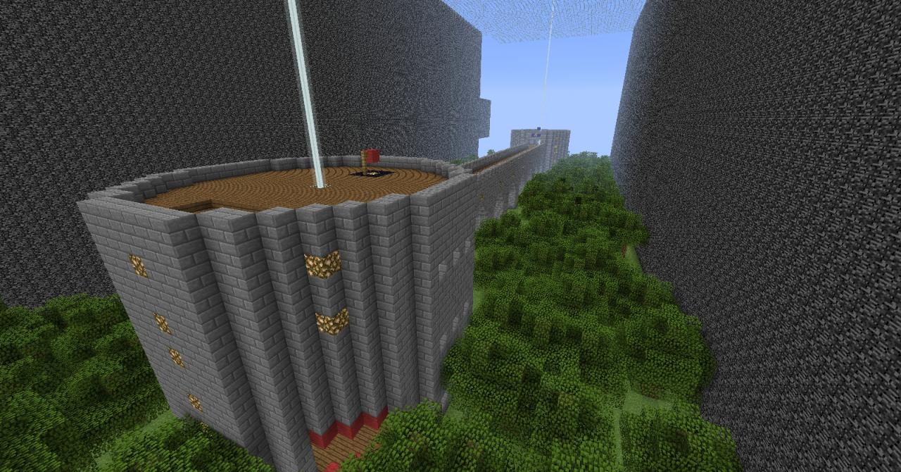 Minecraft WAR Plugin Castle CTF Map Minecraft Map