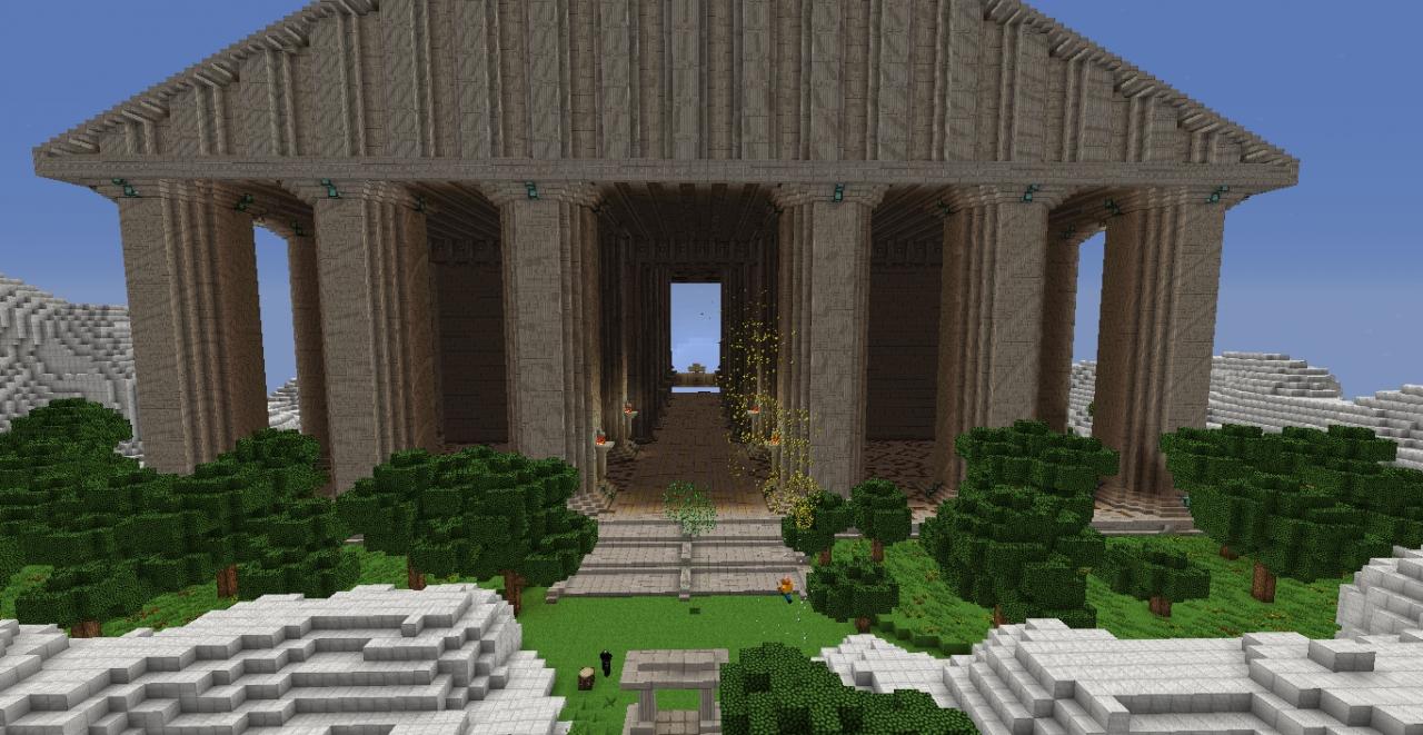 MineVentures - Temple of the Gods! Minecraft Map
