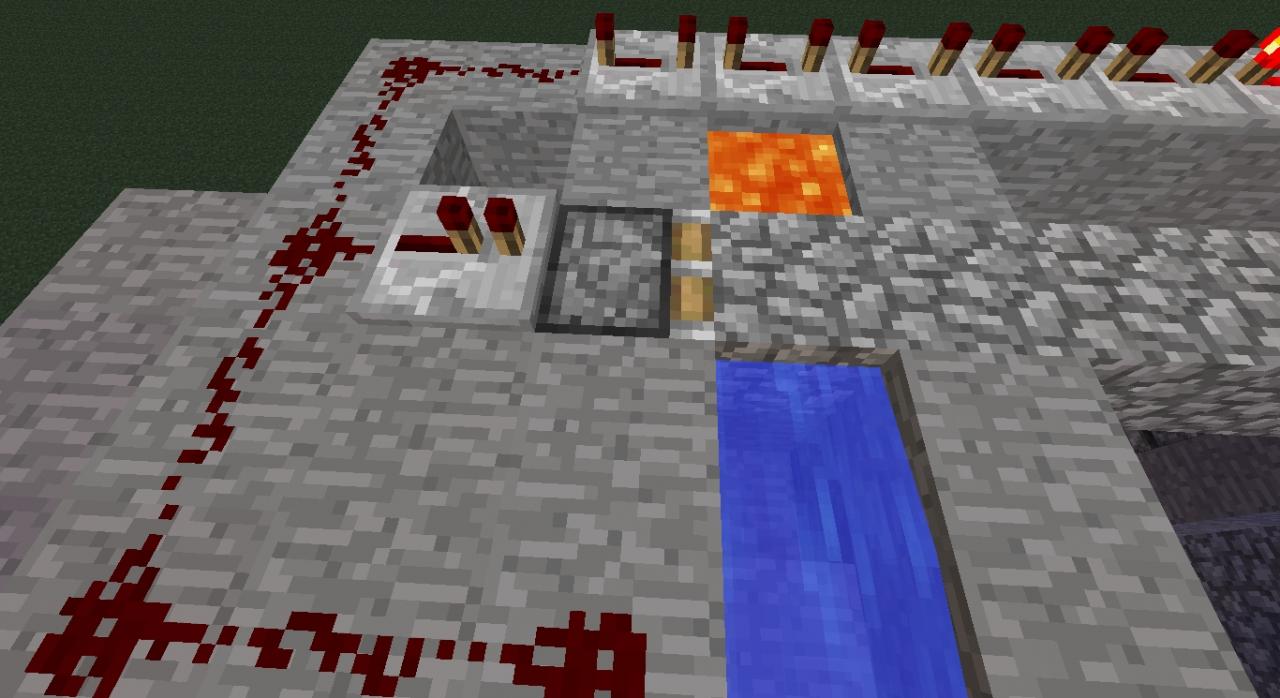 Random Redstone! Week 1- Self Regenerating Wall Minecraft Map
