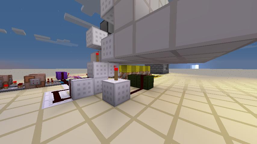 Security door inside Minecraft Minecraft Map