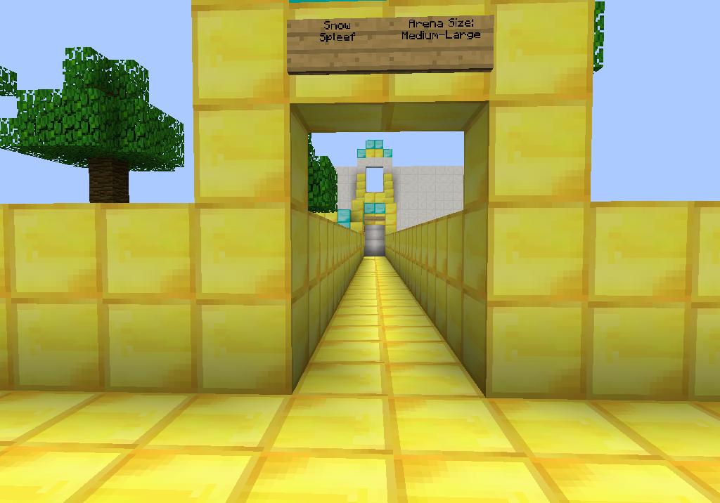 Spleef Minecraft Map