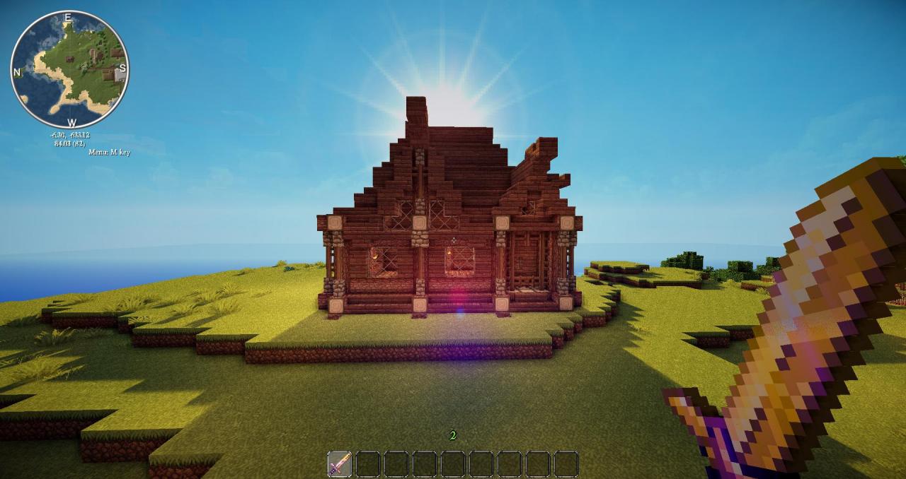 Medieval Log Cabin Minecraft Map