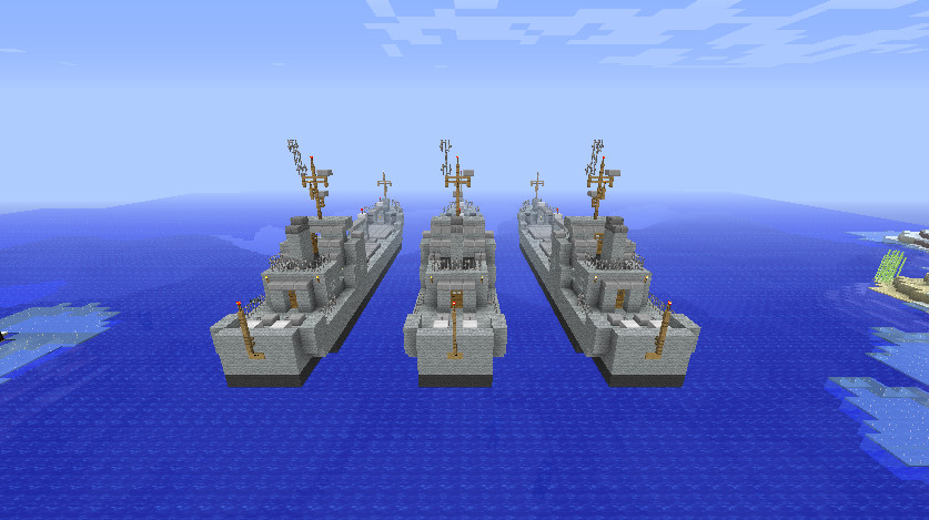 Tjelsund-Class Logistic ship - Royal Norwegian Navy Minecraft Map