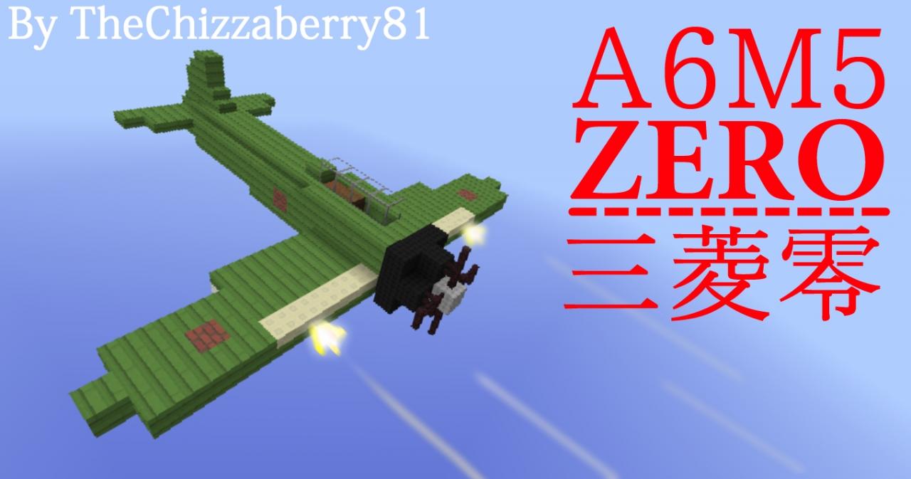 A6M5 Zero - WWII Fighter Plane Minecraft Map