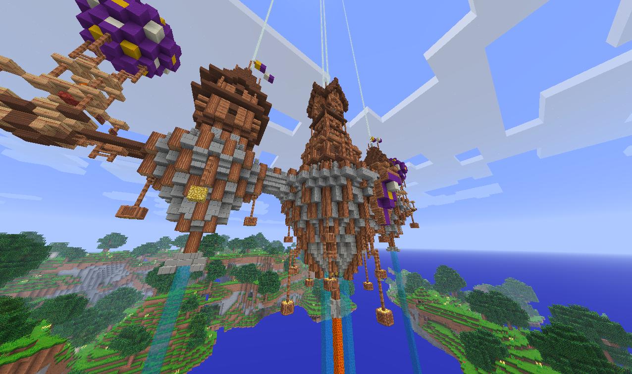 [Fantasy] Floating Towers of The Watch Minecraft Map