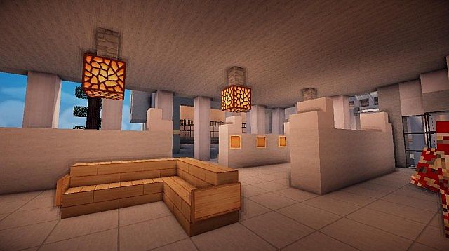 Terrapolis - The floating futuristic build Minecraft Map