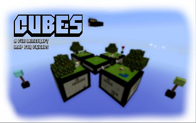 CUBES - 4 PLAYER SKYBLOCK SURVIVAL Minecraft Map