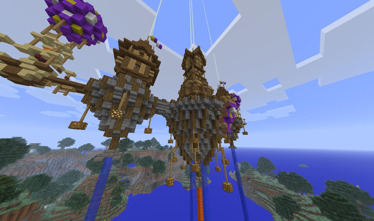 [Fantasy] Floating Towers of The Watch Minecraft Map