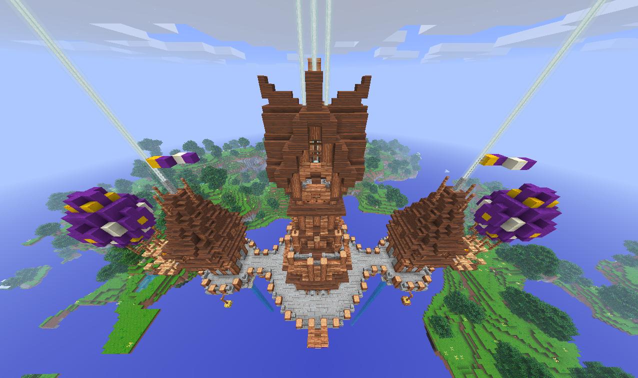 [Fantasy] Floating Towers of The Watch Minecraft Map