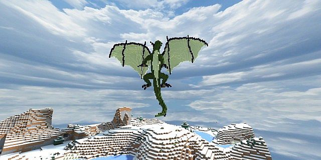 Random Dragon [Old build] Minecraft Map