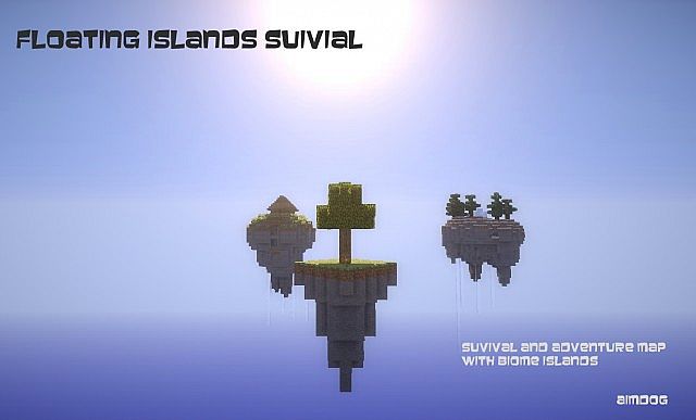 The Floating Islands Minecraft Map