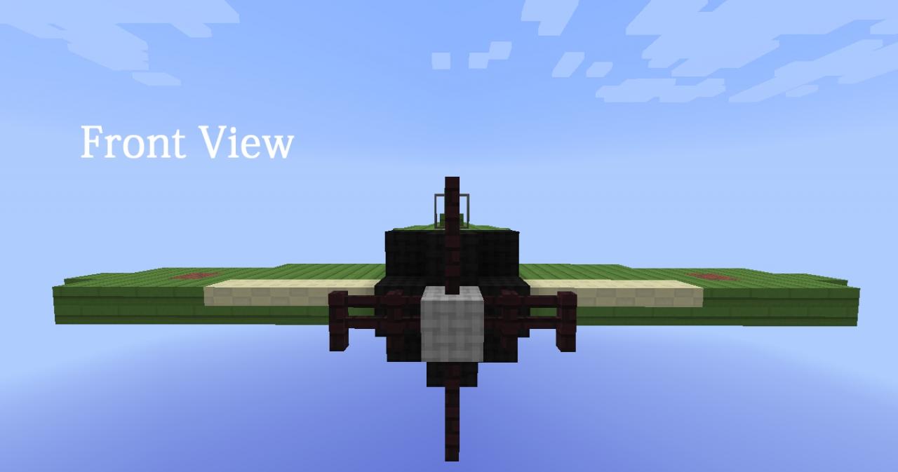 A6M5 Zero - WWII Fighter Plane Minecraft Map