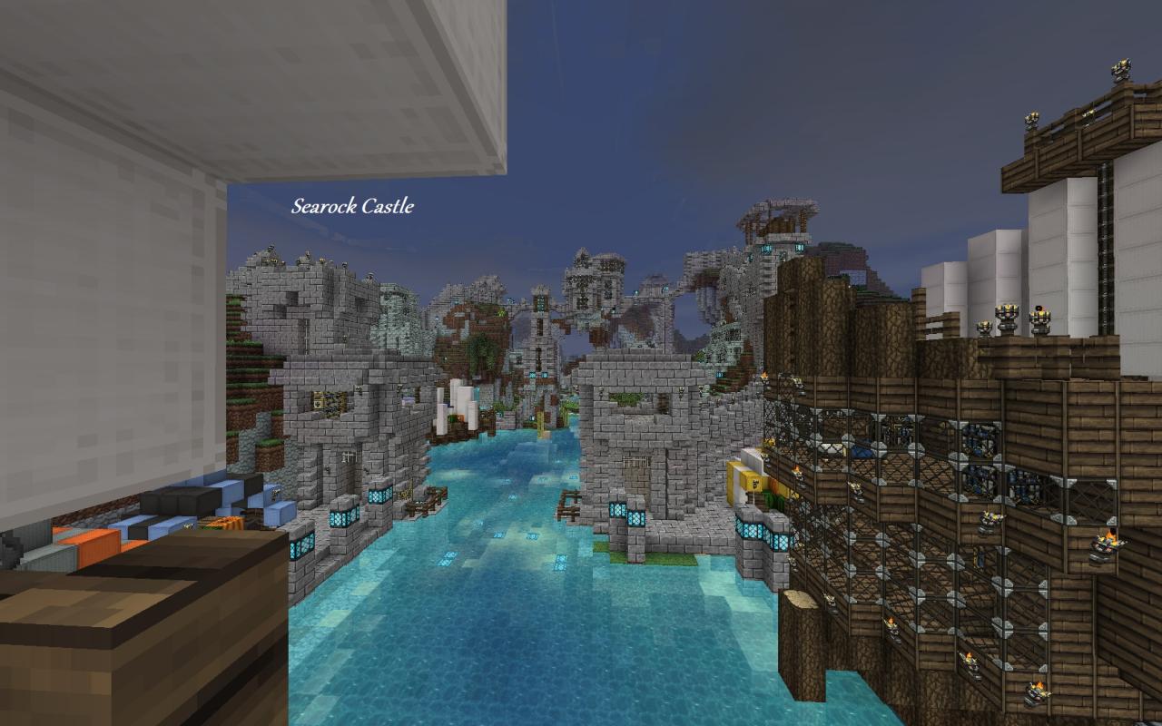 Searock Castle Minecraft Map