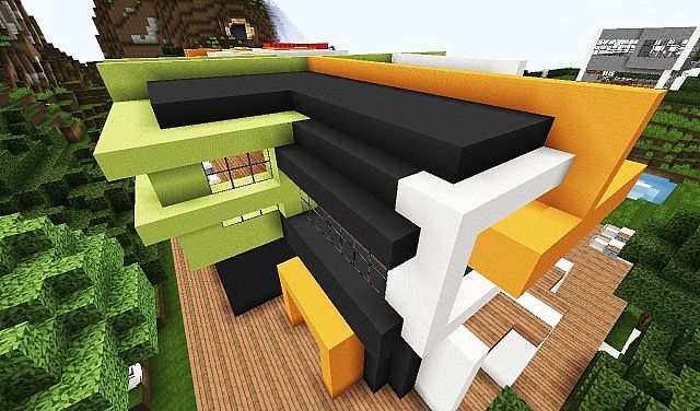 Geometric Abstractions Minecraft Map