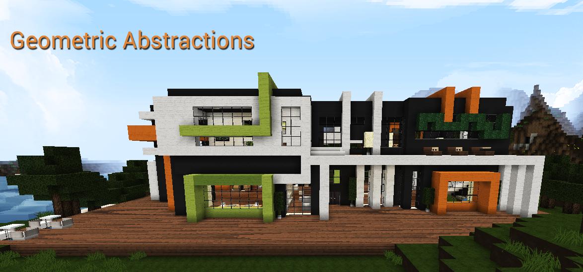 Geometric Abstractions Minecraft Map