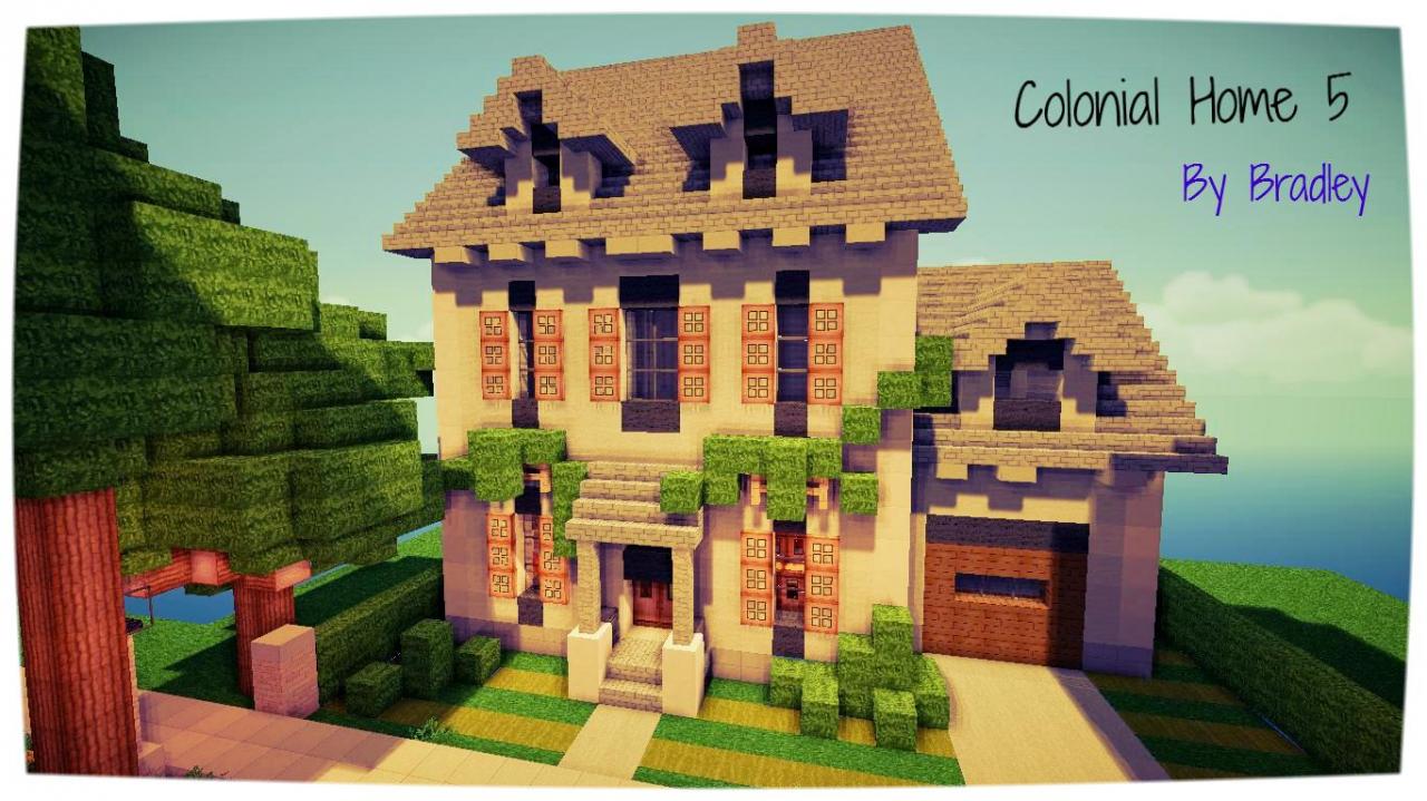 Colonial Home 6 Minecraft Map