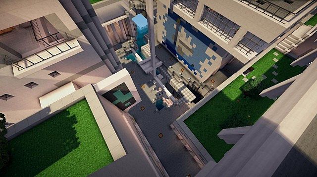 Terrapolis - The floating futuristic build Minecraft Map
