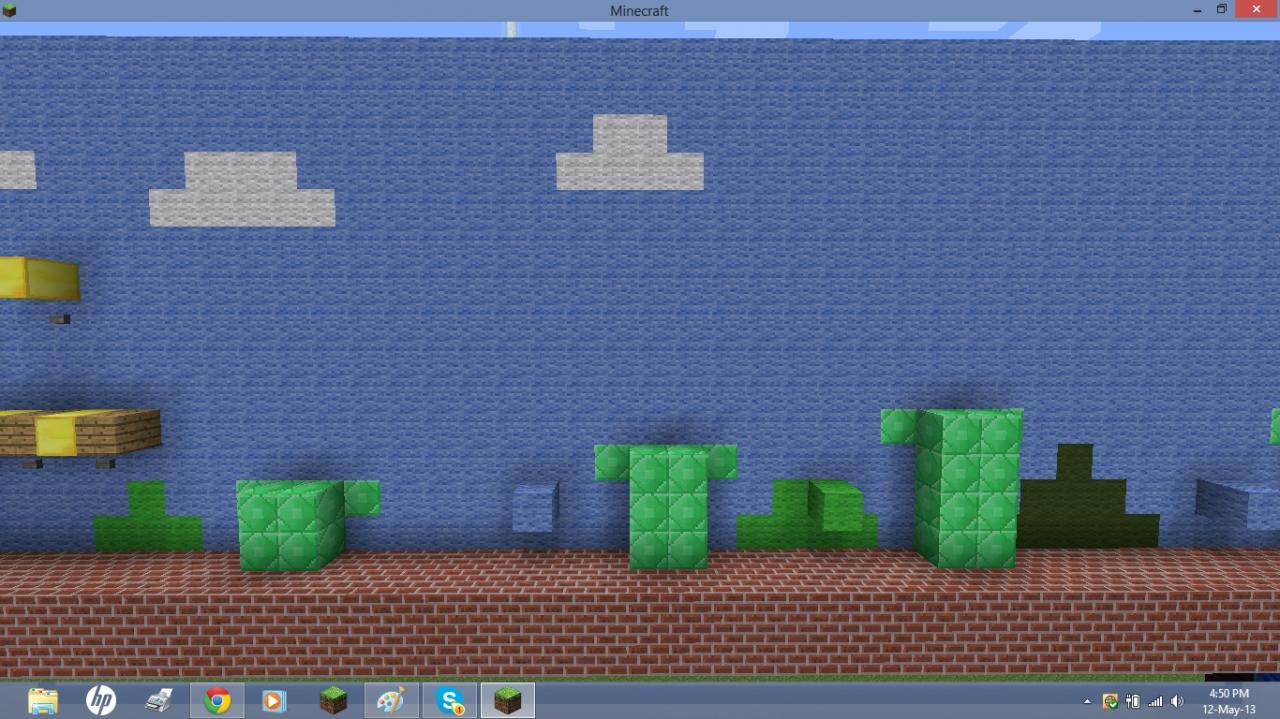 Minecraft games: Super Mario Bros Minecraft Map