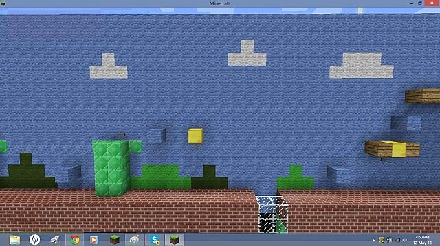 Minecraft games: Super Mario Bros Minecraft Map