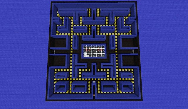 Pac-Man Minecraft Map