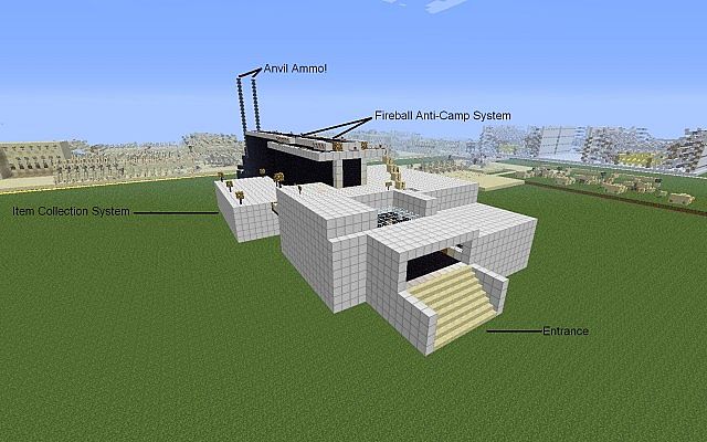 Anvil Russian Roulette / Survival Game Minecraft Map