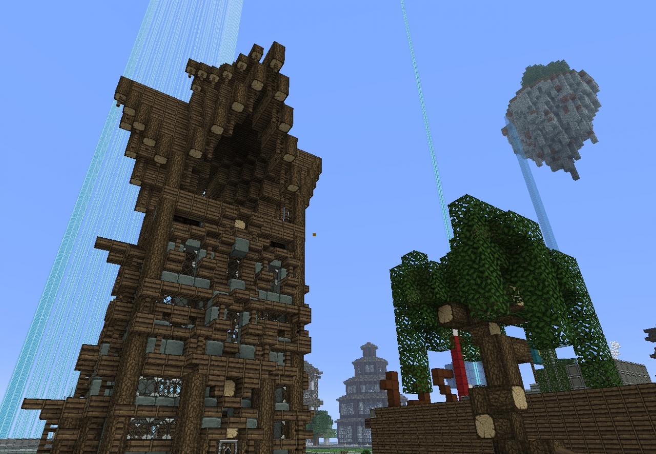 T- Fort Tower Minecraft Map