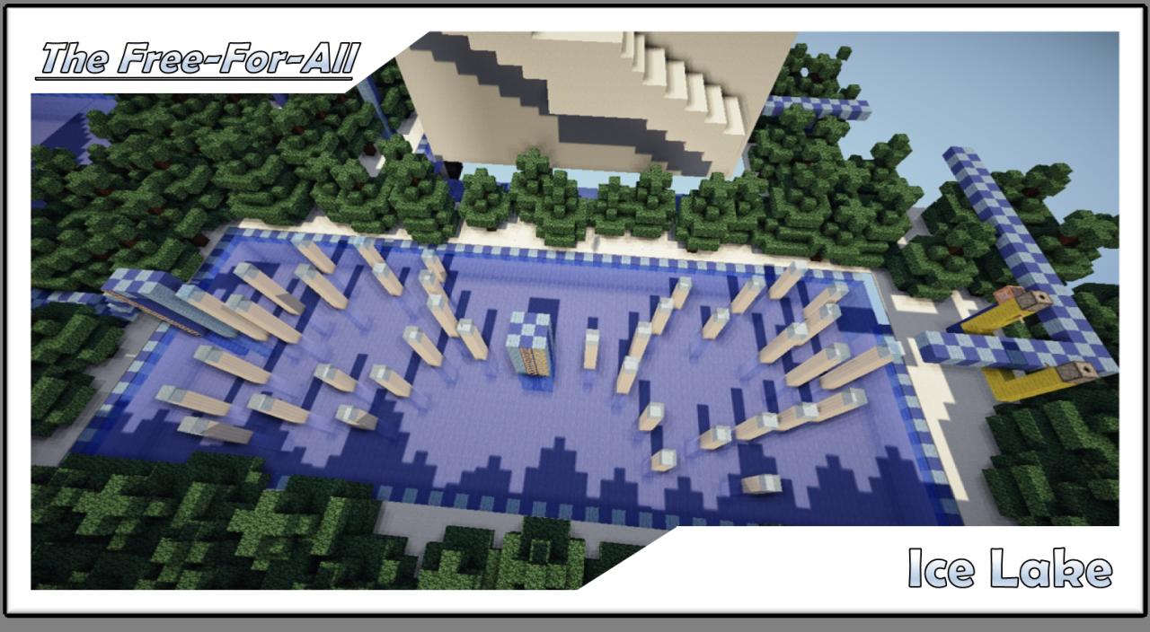 =Winter Wipeout!= V1.0 (Featuring 4 Rounds of Obstacles) Minecraft Map