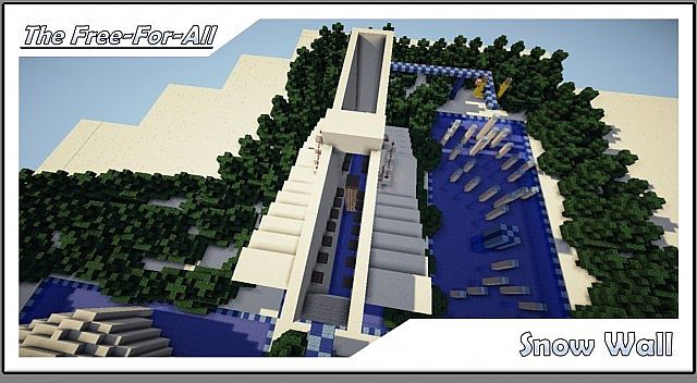 =Winter Wipeout!= V1.0 (Featuring 4 Rounds of Obstacles) Minecraft Map