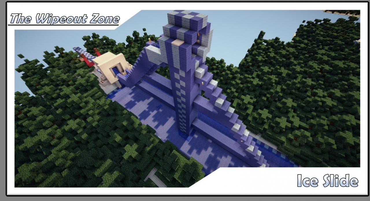 =Winter Wipeout!= V1.0 (Featuring 4 Rounds of Obstacles) Minecraft Map