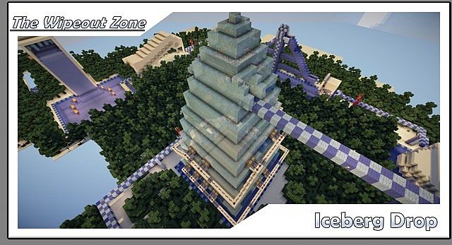 =Winter Wipeout!= V1.0 (Featuring 4 Rounds of Obstacles) Minecraft Map