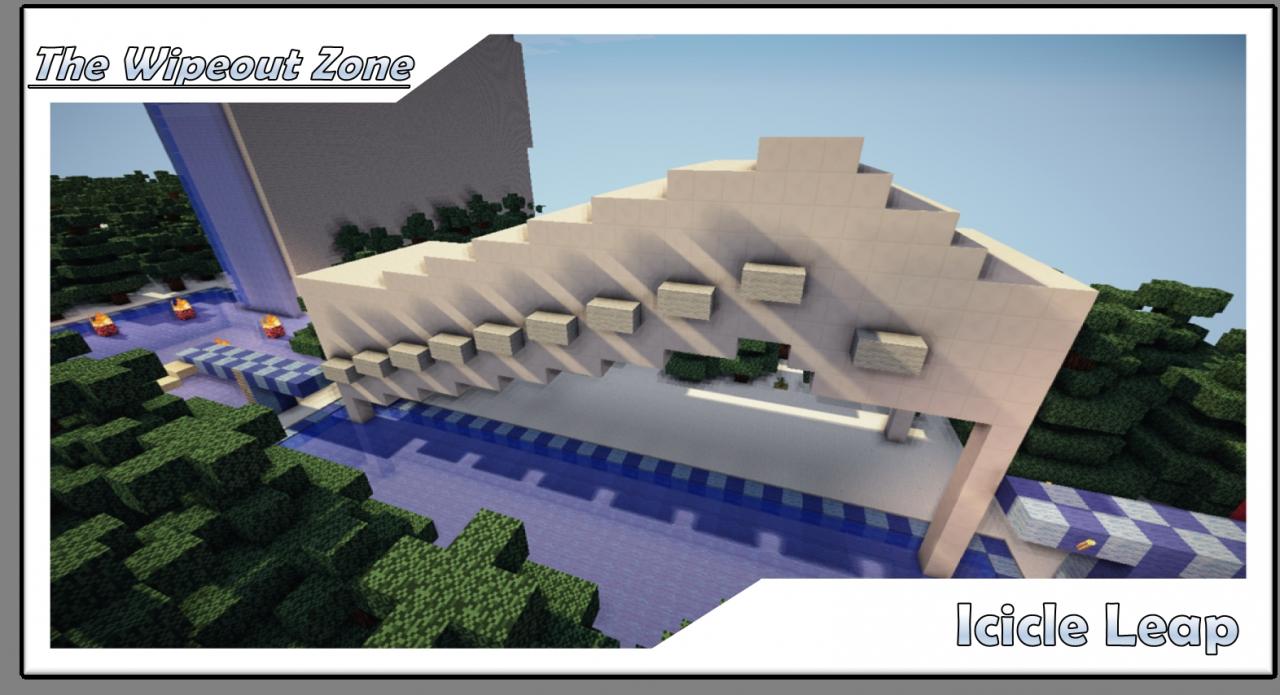 =Winter Wipeout!= V1.0 (Featuring 4 Rounds of Obstacles) Minecraft Map