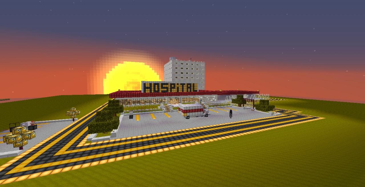 hospital Minecraft Map