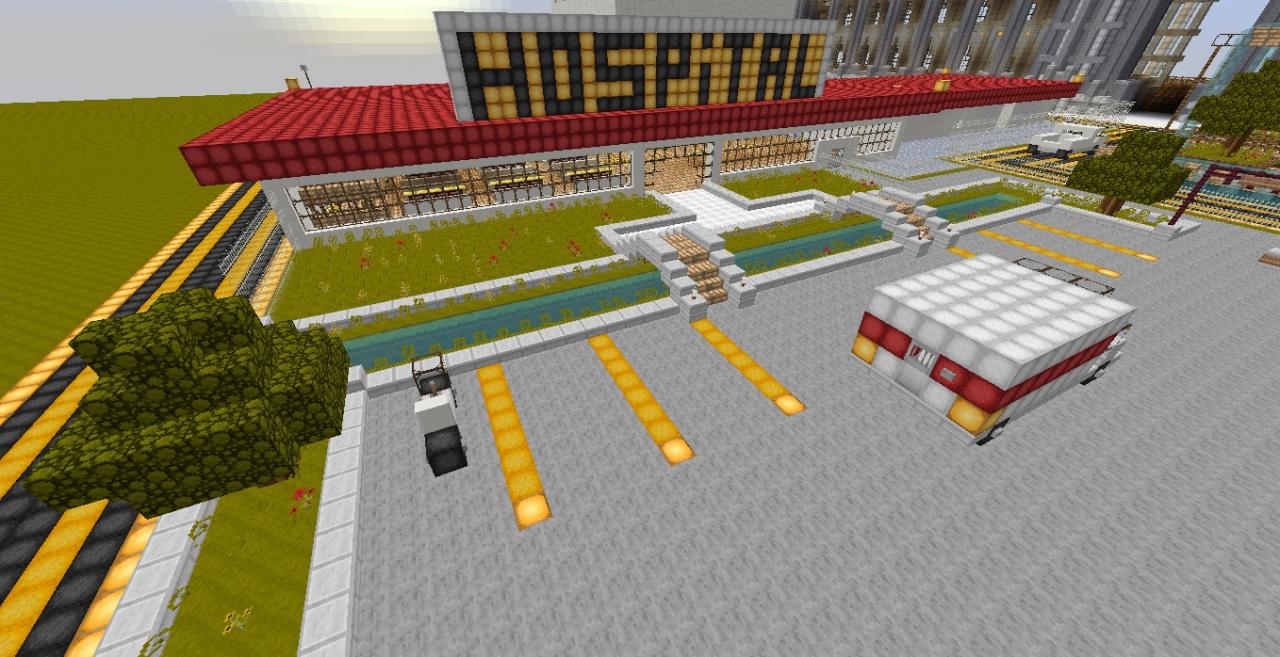 hospital Minecraft Map
