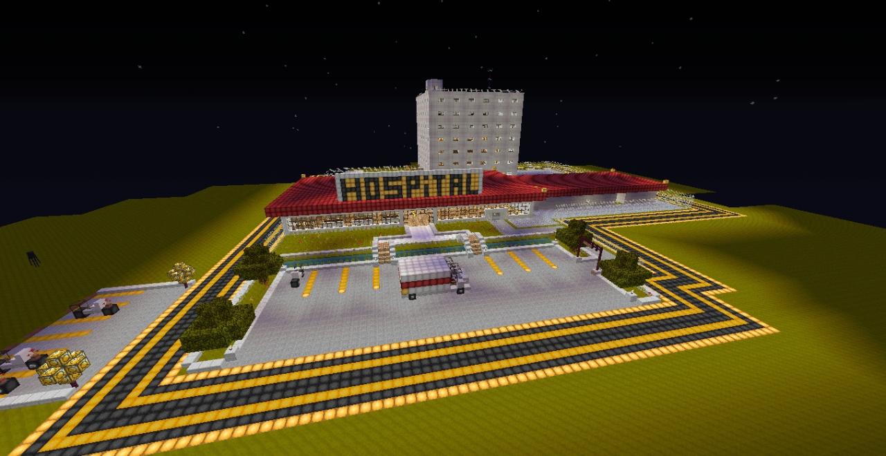 hospital Minecraft Map
